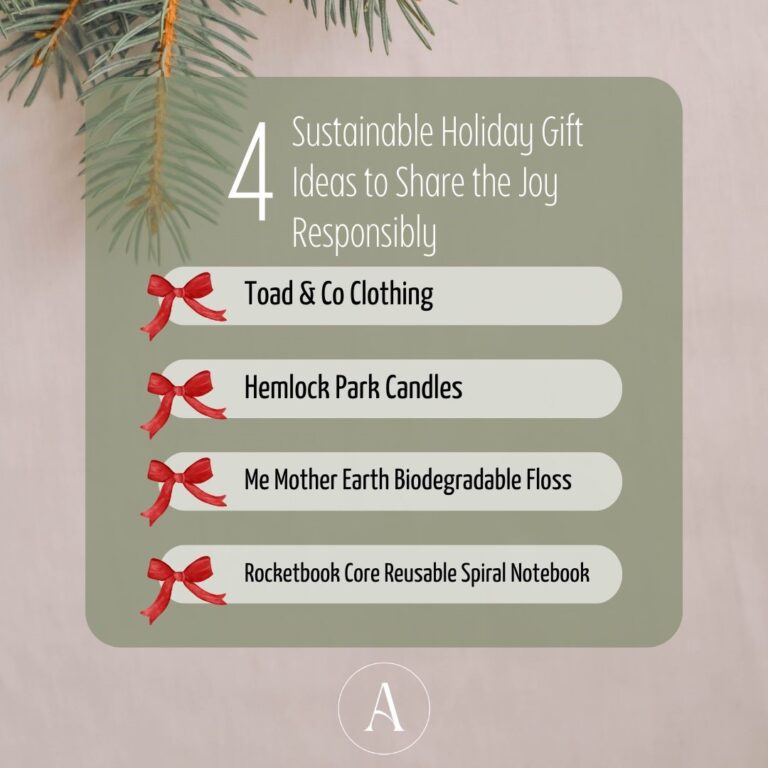 Eco-Friendly Gifting: 4 Sustainable Holiday Gift Ideas That Give Back ...